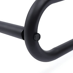 Gdrasuya10 Wall Mounted Garment Rack, 23.62 Inches Industrial Pipe Clothing Rack Vintage Retail Garment Rack Metal Display Rack Closet Storage Clothes Organizer