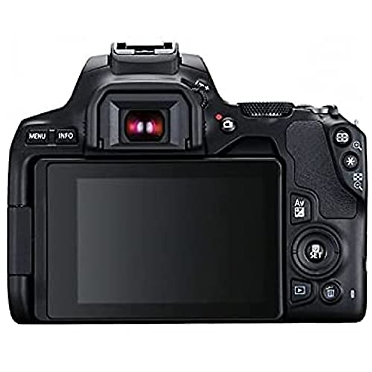Canon EOS 250D (Rebel Sl3) DSLR Camera Body Only (No Lens) + 32GB Memory + Case + Tripod (20pc Bundle) (Renewed)