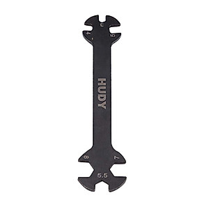Dilwe Metal Wrench for RC Car, Remote Control Model Toy Tool Multi-function Wrench for RC Car