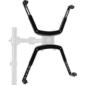 HUANUO Universal VESA Mount Adapter Kit, Non-VESA Adapter for 17 to 27 Inch Monitor Screens to 75x75 VESA Mount
