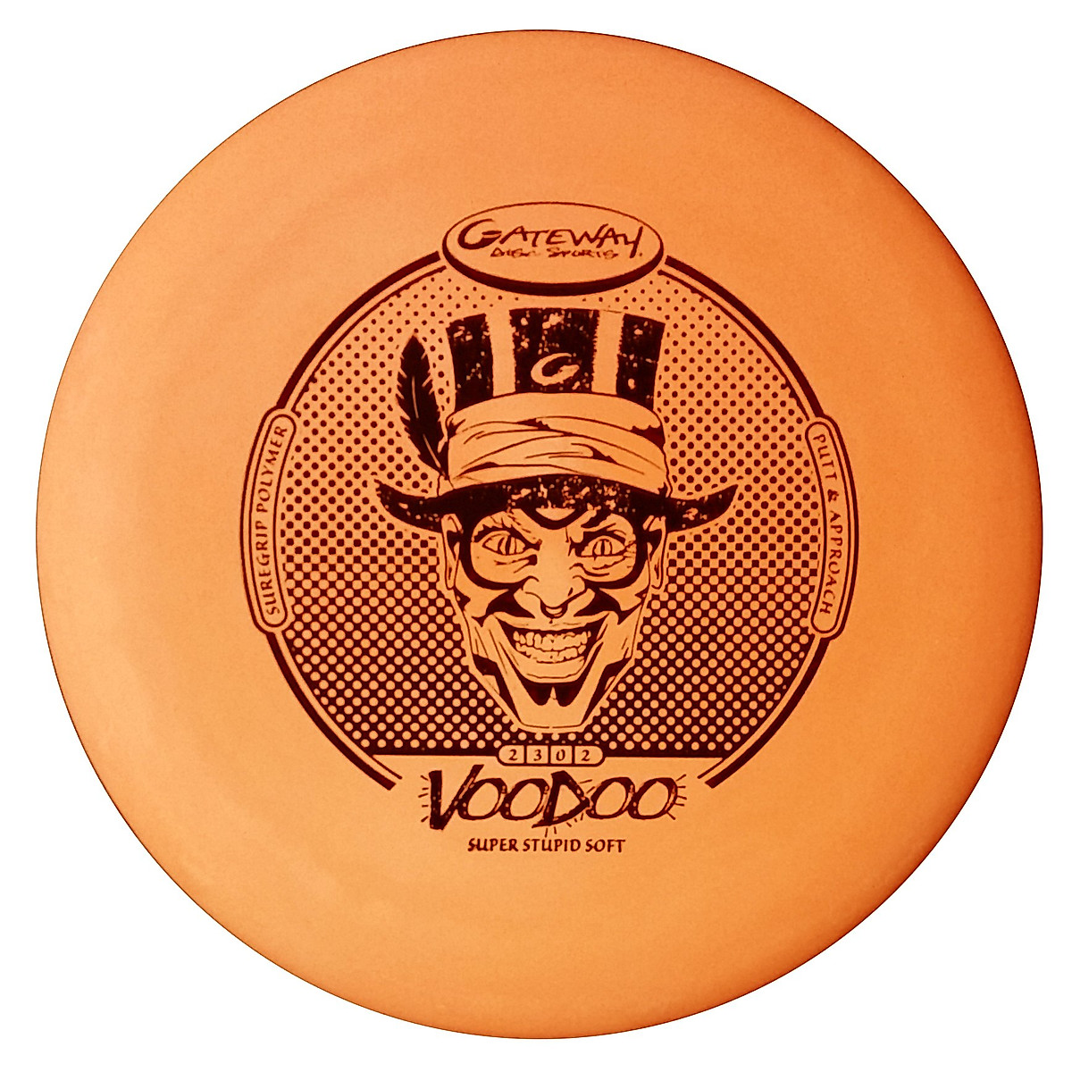 Gateway Disc Sports Sure Grip S Super Stupid Soft Voodoo Putter Golf Disc [Colors May Vary] - 173-176g