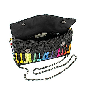 Mary Frances Key Player Crossbody Piano Handbag