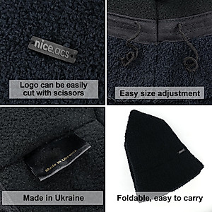 Black Fuzzy Bucket Hat for Women - Winter Faux Fur Bucket Hat - Fluffy Sherpa Bucket Hats for Women