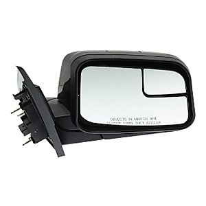 Kool Vue Passenger Side Power Mirror for Ford Edge 2009-2010 With Spotter Glass Paintable