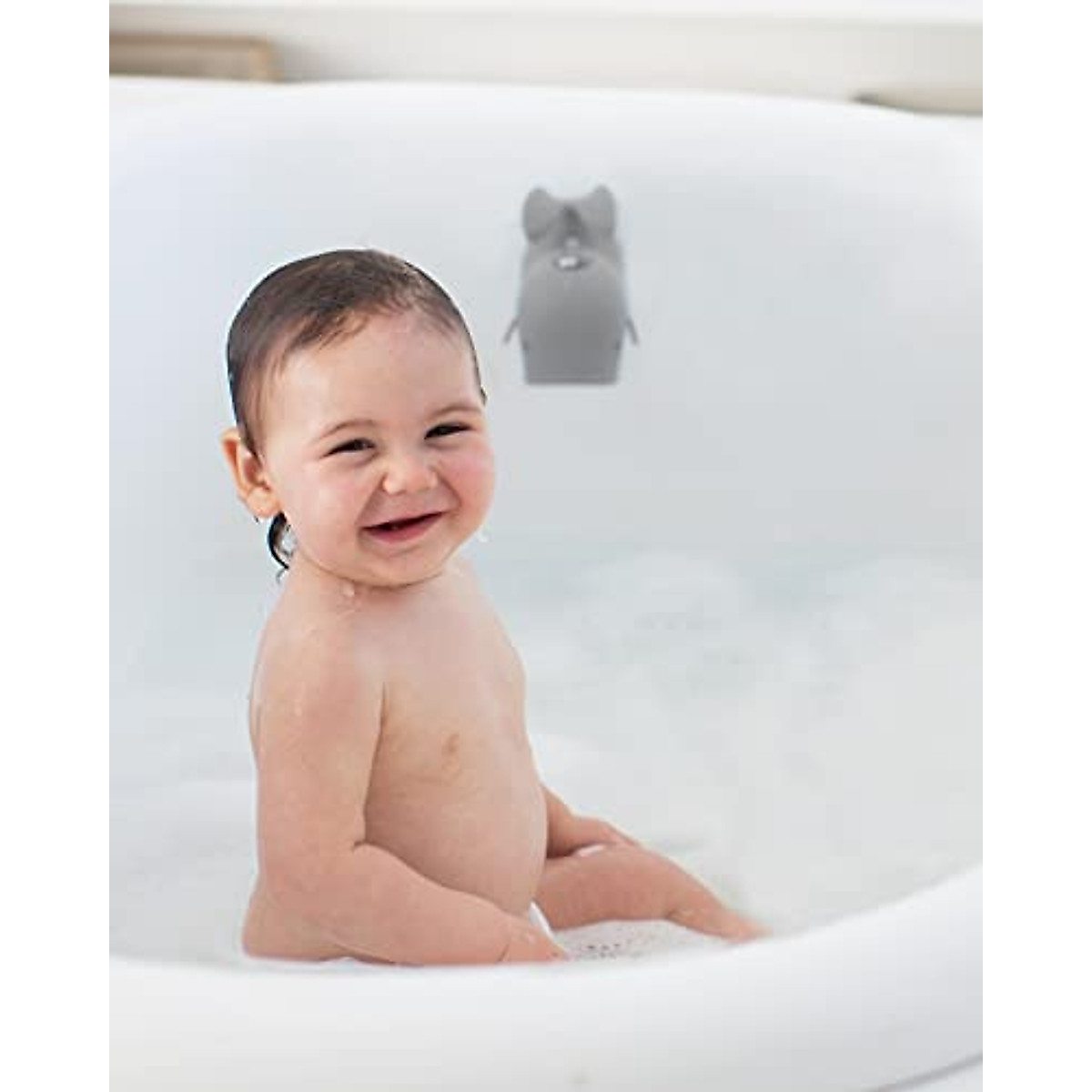 Skip Hop Bath Spout Cover, Universal Fit, Moby, Grey