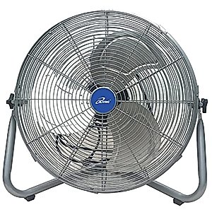 iLIVING ILG8F21 Turbo High Velocity Floor Fan, 20-inch / 7500 CFM, Silver