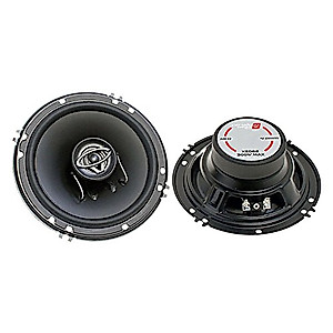 Cerwin Vega XED Series 6.5" 2-Way Coaxial Car Speakers - 300W MAX Power, 4 Ohm Superior Audio, Durable Polypropylene Cone & Metal Dome Tweeters, Lightweight Design for Enhanced Car Audio System XED62