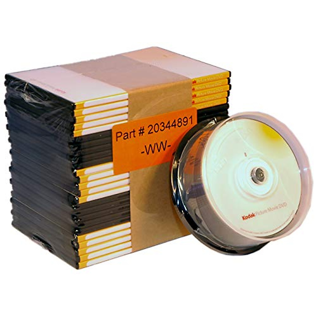 Kodak Picture Movie DVD, 25 ct Pack for use with Kodak Kiosks Only