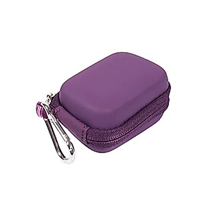 Alltravel Earbuds Case for JBL Vibe 100 TWS – True Wireless in- Ear Headphones (Purple)