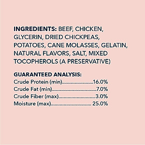 Amazon Brand - Wag Soft & Tender American Jerky Dog Treats – Beef Recipe (12 oz)