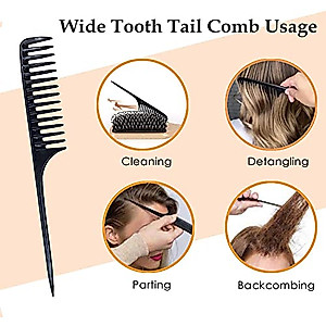 Sosoon Hair Brush, 100% Pure Boar Bristle Paddle Brush for All Hair Types, Restore Shine & Texture and Makes Hair Smooth & Health
