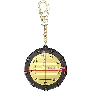 Golf Score Counter 18 Holes Tally Counter Hand Held Clicker Digit Counter Golf Numbers Clicker with Clip Keychain for Golf Accessory