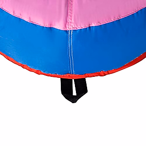 Outsunny 5-in-1 Inflatable Water Slide, Narwhal Theme Bounce House with Climbing Wall, Water Cannon, Water Pool, Trampoline, Repair Patch and 450W Air Blower