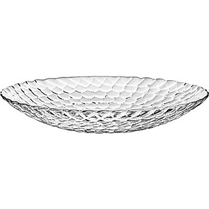 Orrefors Raspberry 15.4" Crystal Plate