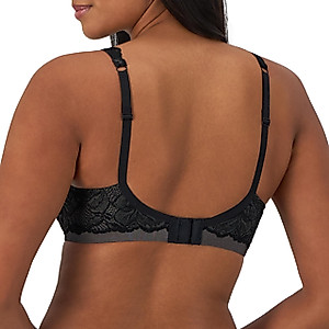 Bali womens Lace Desire Non-foam Underwire Df6543 bra, Black, 40C US