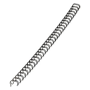 Fellowes 1/4-Inch Binding Spines Wire, 25-Pack, Black (52539)