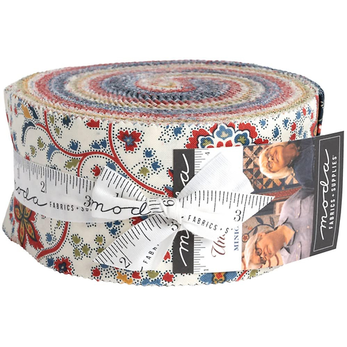 Minick and Simpson Union Square Jelly Roll 40 2.5-inch Strips Moda Fabrics 14950JR