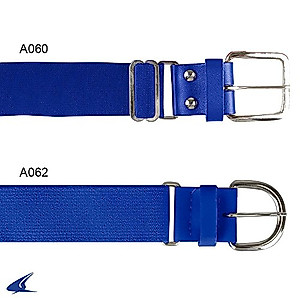 Champro Elastic Baseball Belt with 1.5-Inch Synthetic Tab (Royal Blue, 24-48-Inch)