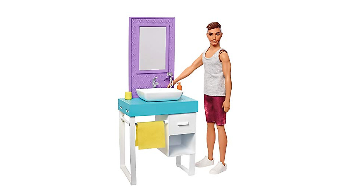 Barbie Ken Doll and Accessories - Fun Role-Play Set