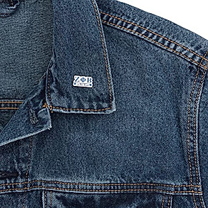 Zeta Phi Beta Lapel Pin Enamel Sorority Greek Letter Formal Wear Blazer Jacket (Lapel Pin - Design A)