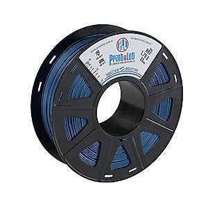 PRINTALOT ABS 3D Printer Filament, Dimensional Accuracy +/- 0.03 mm, 1 KG Spool, 1.75 mm, Cobalt Silk