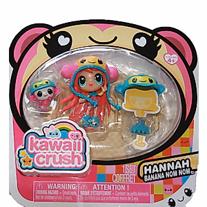 Spin Master Kawaii Crush Hannah Banana Nom Nom Cuddly Pet Collection