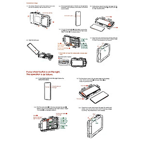 Waterproof Underwater Snorkeling Diving Phone Case for iPhone 15/14/13/12/11 Pro Max Mini Xr/X/Xs and Samsung Galaxy S24/S23/S22/S21 Ultra Plus Professional [15m/50ft] Photo Video Cover (Black-Orange)
