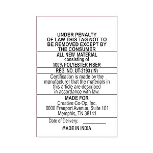 Creative Co-Op Cotton Printed Pieced Lumbar Pillow, 28" L x 14" W x 2" H, Multicolor