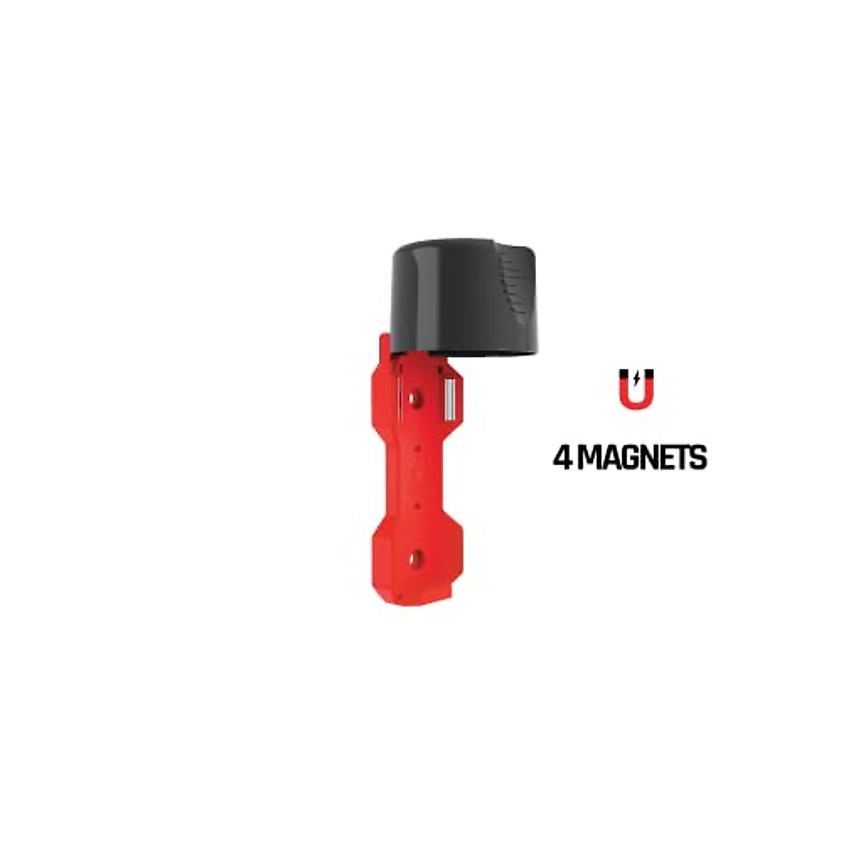 EZRED Magnetic Spray Can Holder 3-Pack Flexible Non-Marring Polymer Lid Holder