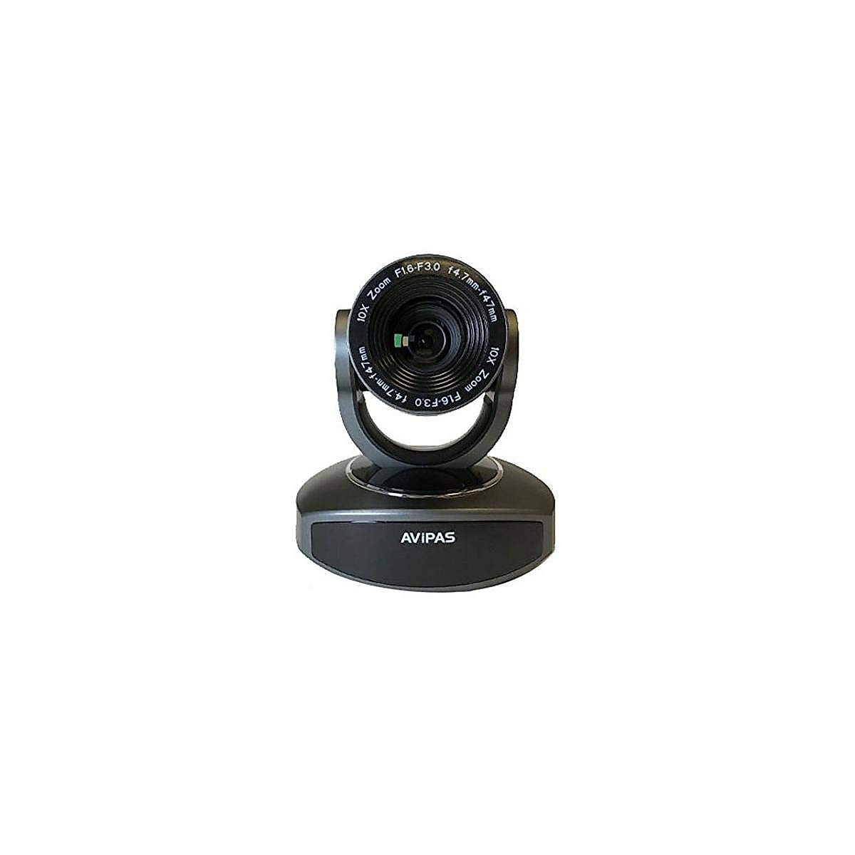 AVIPAS AV-1081G 10x HDMI PTZ Camera with IP Live Streaming - Dark Grey