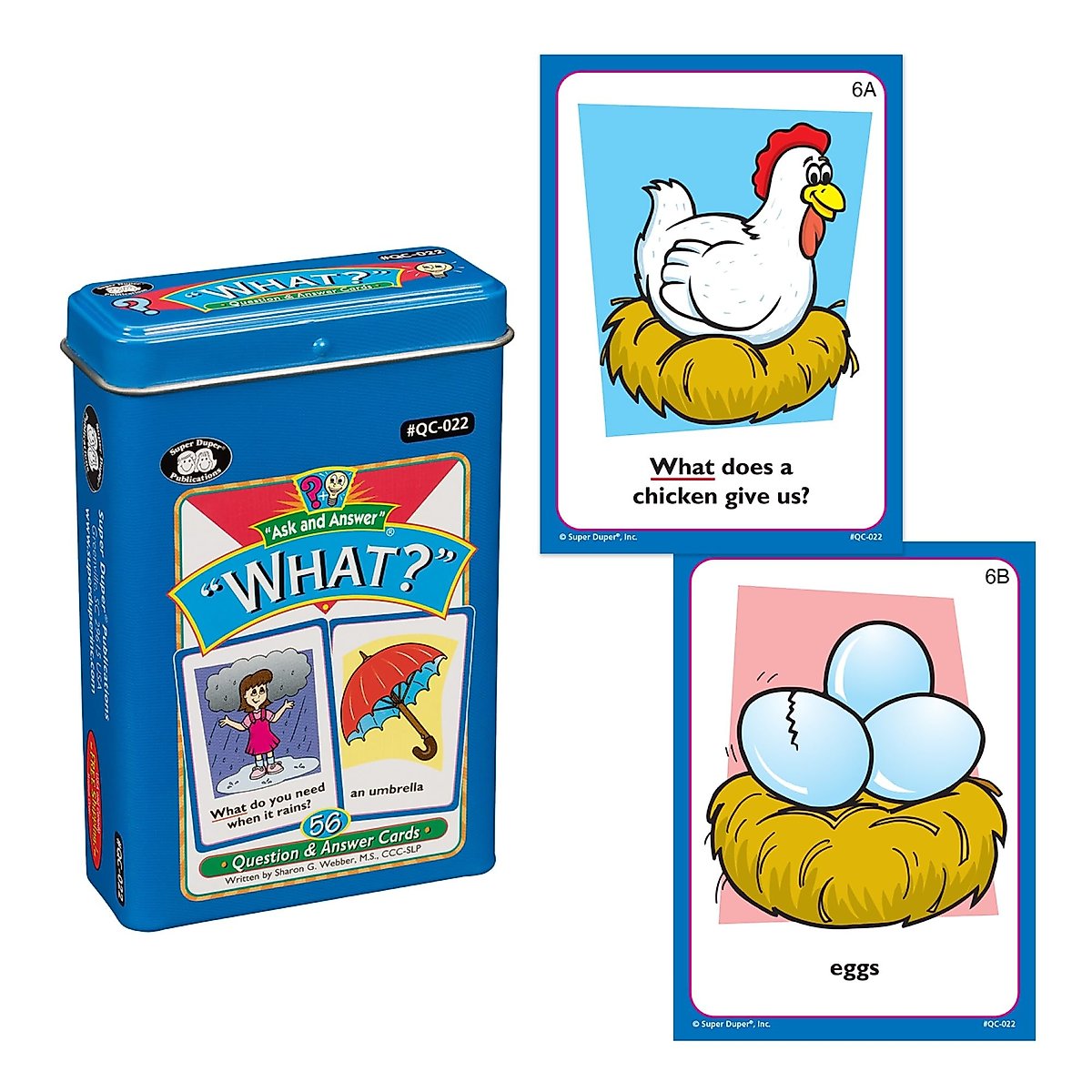Super Duper Publications | Ask and Answer WH Question Five Fun Decks Bundle | Communication and Language Skills Flash Cards | Educational Resource for Children