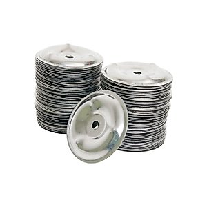 Steel Tambourine Jingles, 100 Count