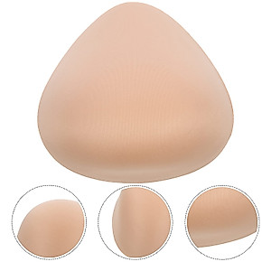 Sponge Breast Form Prosthesis Bra Pad Ventilation Sponge Boobs Prosthesis Triangle Bra Pad for Women B C D Cup