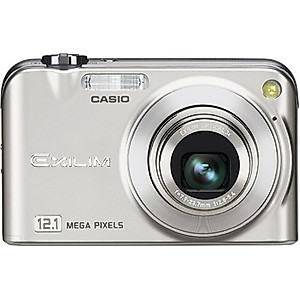 Casio EXILIM ZOOM EX-Z1200 - Digital camera - point and shoot - 12.1 Mpix - optical zoom: 3 x - supported memory: MMC, SD, SDHC - silver