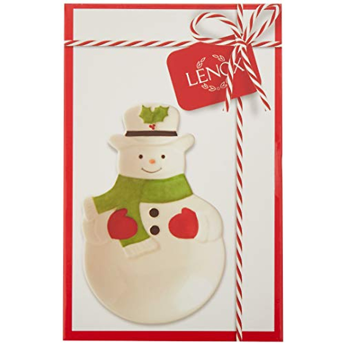Lenox Holiday Snowman Spoon Rest