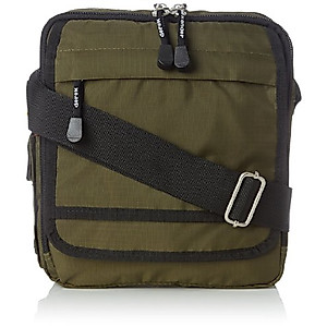 Derek Alexander Ns Top Zip Shoulder Bag, Olive, One Size