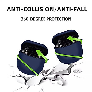 SKPY Compatible with Bose QuietComfort Earbuds II (2022) / Ultra Earbuds (2023) 3D Cute Anti-Fall Case with Keychain Kawaii Protective Cover