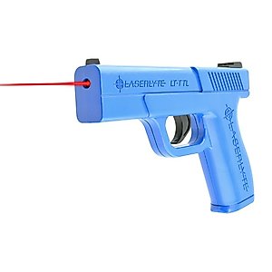 TLB-LQD LaserLyte Quick Tyme Laser Trainer Target with Point of Impact Display and Timed Games for Reactive Laser Shooting and Dry Fire Practice