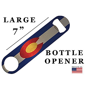 Colorado State Flag Speed Professional Bottle Opener Heavy Duty Gift CO