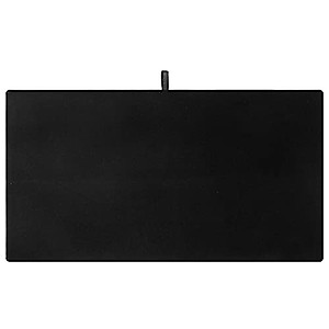 Juvale 6 Pack Velvet Jewelry Display Tray for Selling and Displaying Necklaces, Earrings, Jewels, Bracelets, Anklets, Rings, Gemstones, Chains, Brooches (Black, 14 in)