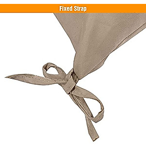 Stonehomy 2-3 Seater Swing Replacement Cushions, Water-Resistant Thick Swing Cushions with Backrest and Non-Slip Ties for Patio Garden Furniture, 60x40 Inches