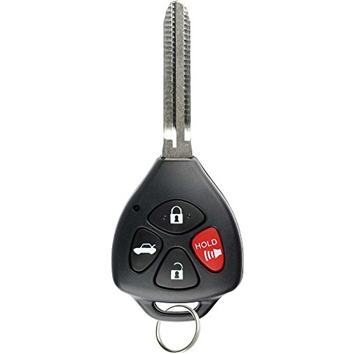 KeylessOption Keyless Entry Remote Control Car Ignition Key Blade Fob Replacement for GQ4