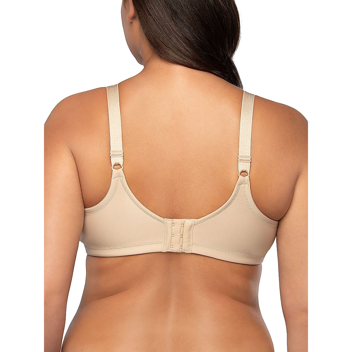 Vanity Fair womens Full Figure Beauty Back Smoothing Bra, Wirefree - Beige, 40D US