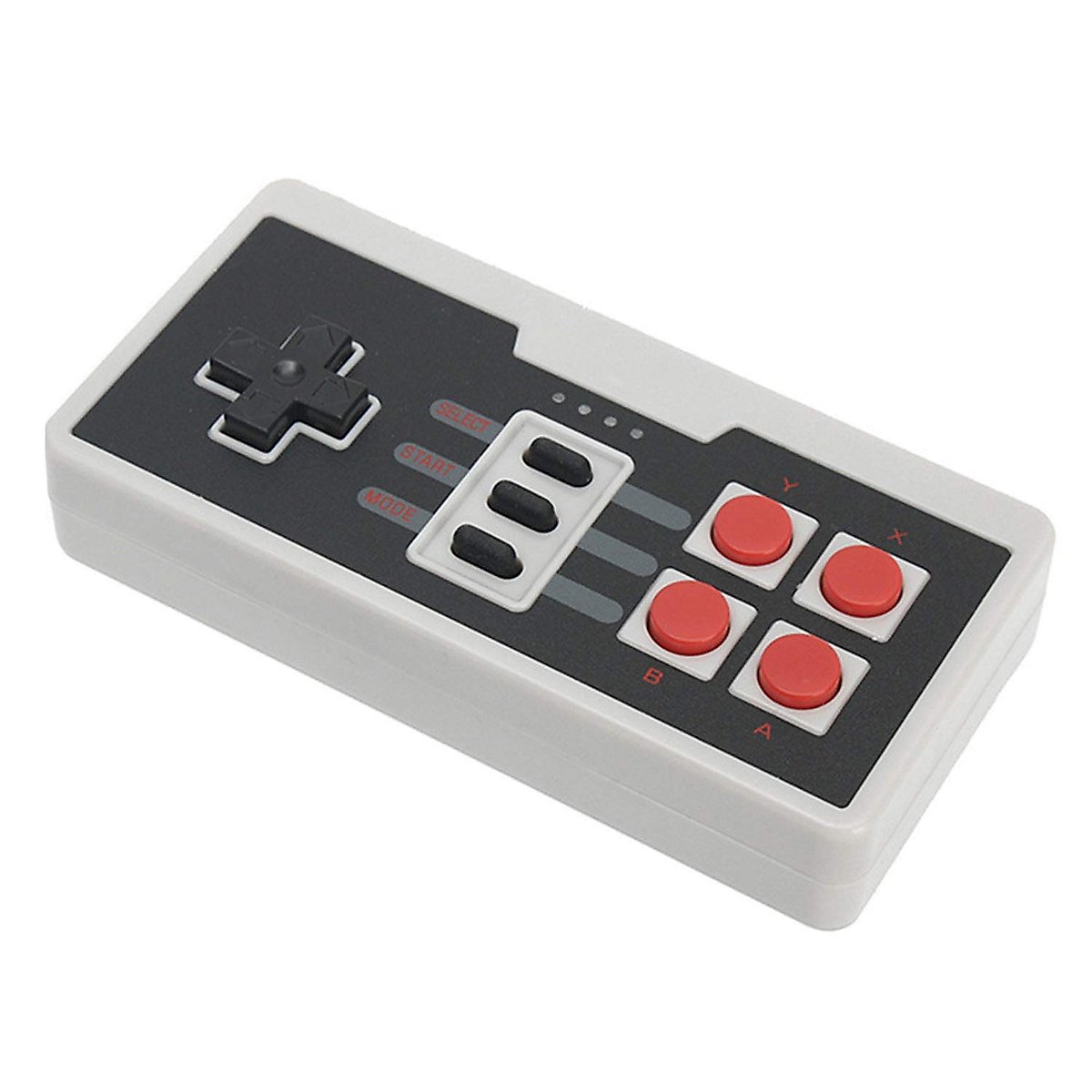 Wireless Controller NES Classic Edition - with Build in Rechargeable Batter, Wireless Range up to 10 Meters, Wireless Gamepad for Nintendo Mini Edition (2 Packs)