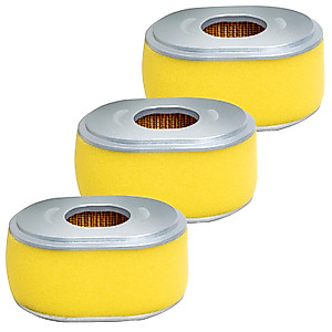 DemJamr 3 Pack 17210-ZE0-505 Air Filter & Pre Filter, Compatible with Honda GX110 GX120 Engine, Replace for 17210-ZE0-820 17210-ZE0-821 17210-ZE0-822 Air Cleaner