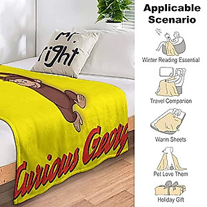 40"x50" Warm Poster Blanket 3D Printing All Seasons Throw Blanket Home Decor Blanket