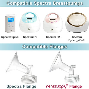 Nenesupply Backflow Protector Duckbill Valve Compatible with Spectra S1 Spectra S2 Replace Spectra Backflow Protector Spectra Duckbill Valve Replace Spectra Pump Parts Spectra S2 Replacement Parts