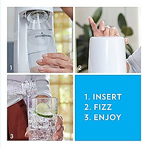 SodaStream Jet Sparkling Water Maker, Kit, Black