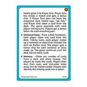 Super Duper Publications | Articulation Photos SH Sound Fun Deck Flash Cards | Educational Learning Resource for Children