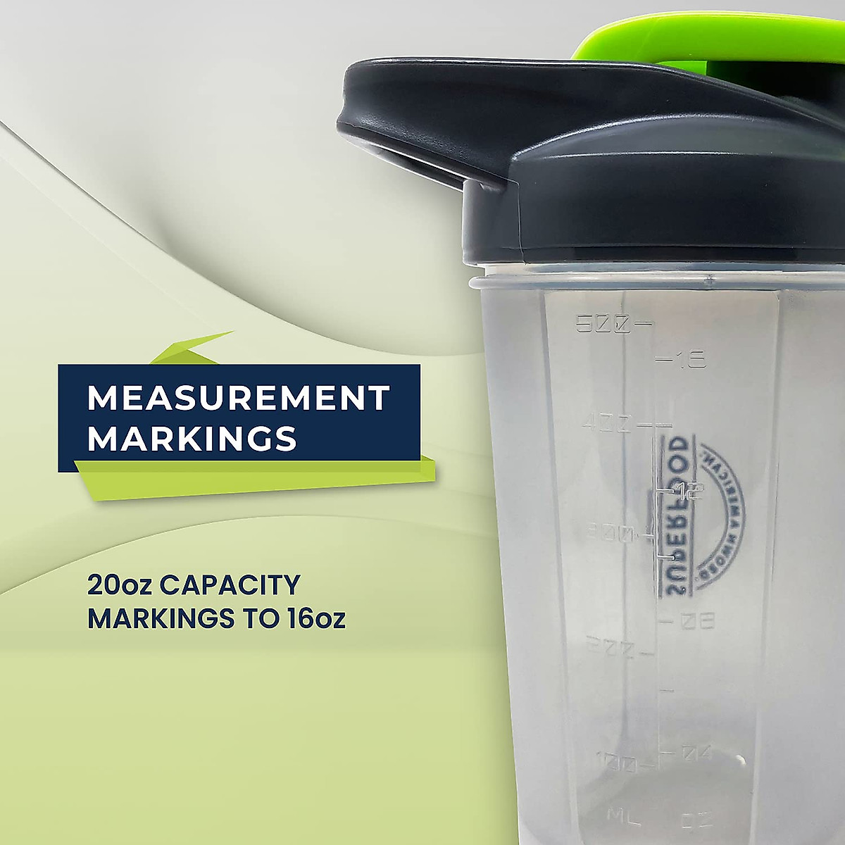 Grown American Superfood Official Shaker Cup | Great for Grown American Superfood and Protein Shakes | 20oz